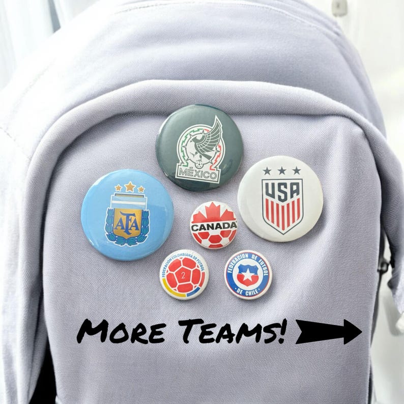 Copa America National Team & Olympic Team Pins: Collectible Soccer ...