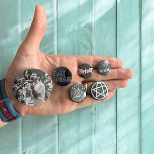 Metal Band Pinback Buttons, Heavy Metal, Metalcore, Hardcore, Rock ...