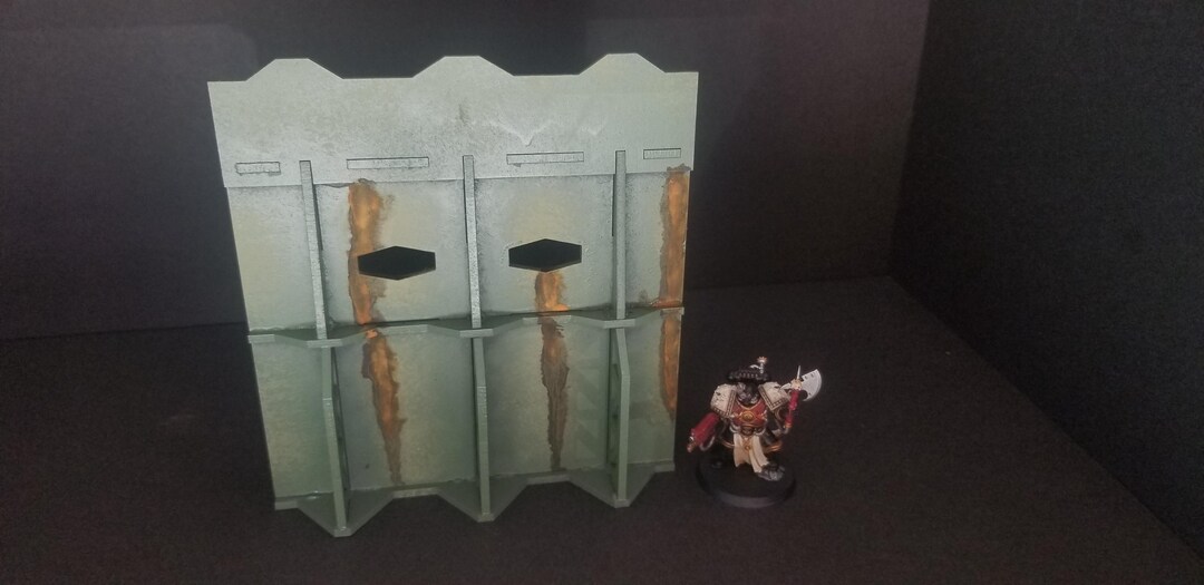 Table Top Terrain Module Wall - Etsy