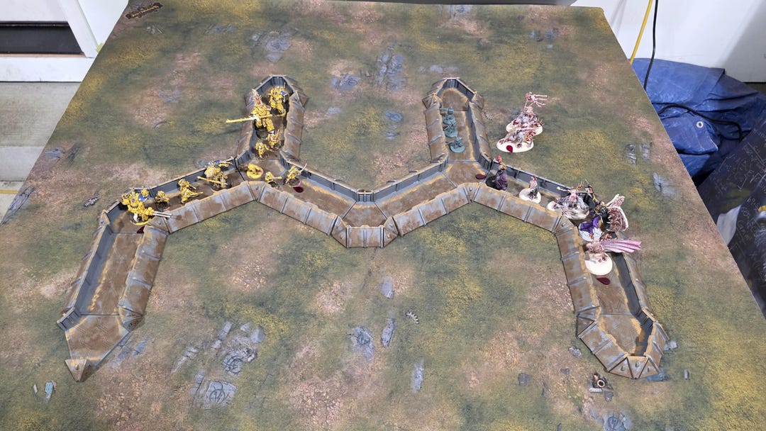 Modular Trenches, Table Top Trenches, Trench Crusade, Star Wars Legion ...