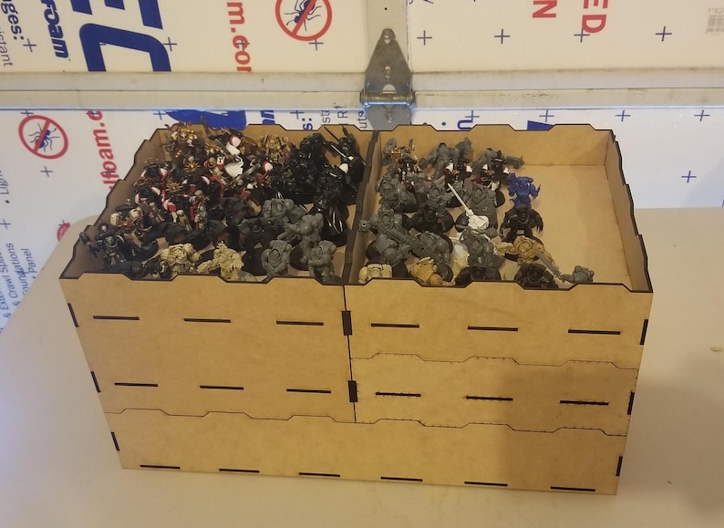 Miniature Army Carrying Case Company Box, Army Transport Case ...