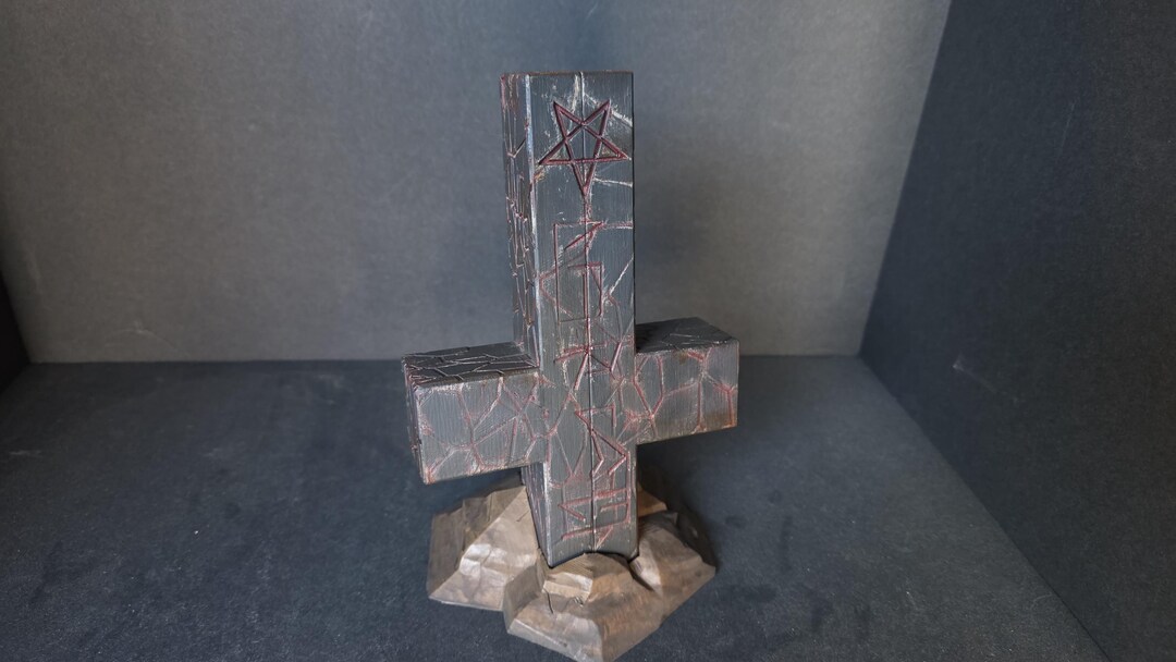 Unholy Cross Tabletop Terrain, Trench Crusade Wargaming - Etsy