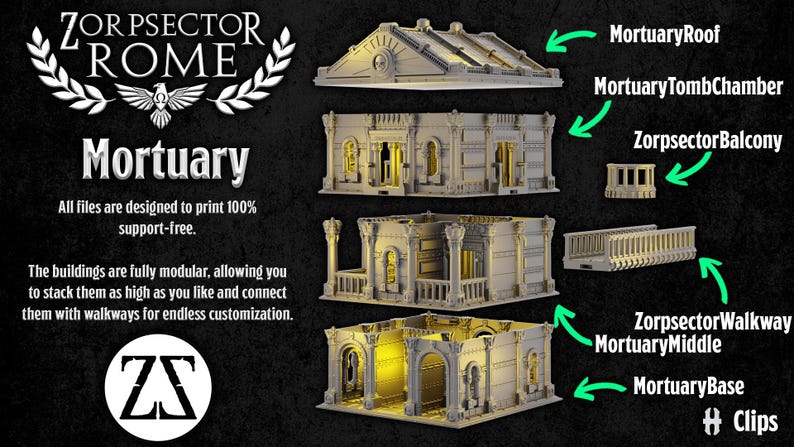 Zorpsector Rome! Table Top Terrain, Modular Terrain, Table Top ...