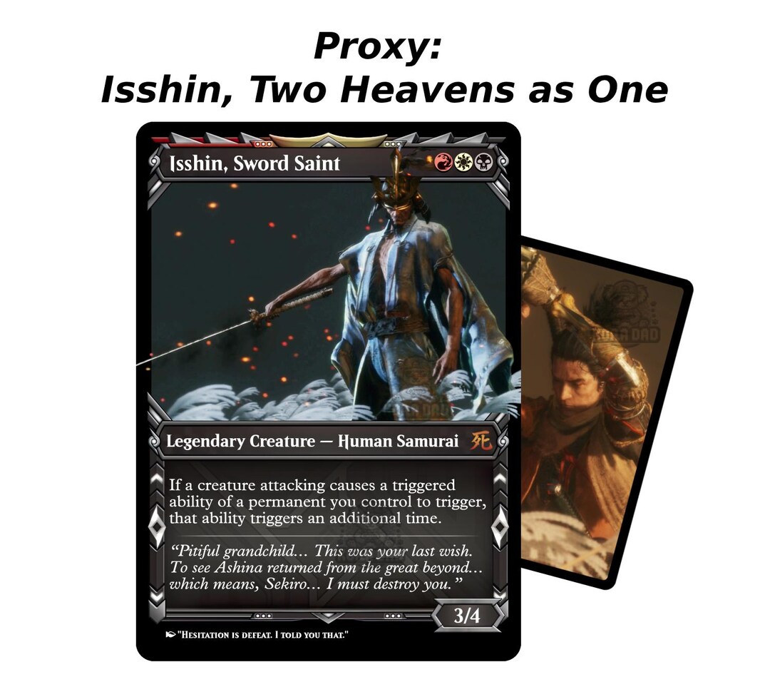 Proxy: Isshin, Two Heavens as One - Etsy
