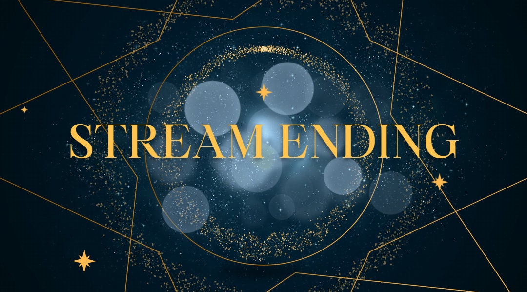 Shimmering Stars Package | Animated Twitch Overlay, Stream Overlay - Etsy