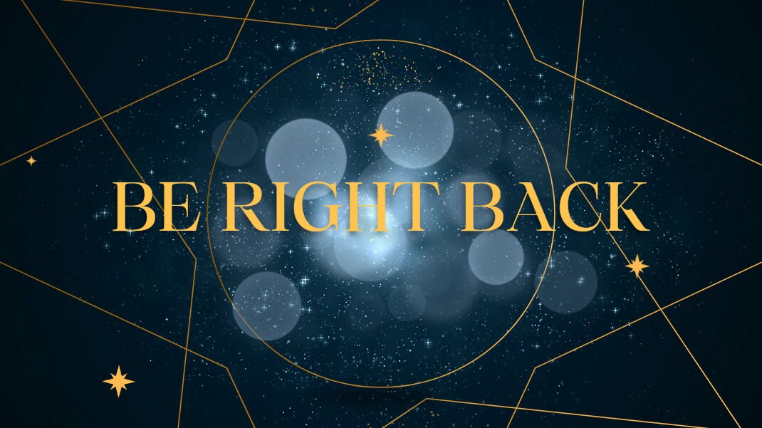Shimmering Stars Package | Animated Twitch Overlay, Stream Overlay - Etsy