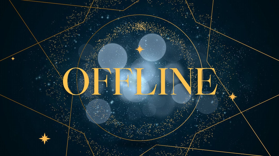 Shimmering Stars Package | Animated Twitch Overlay, Stream Overlay - Etsy