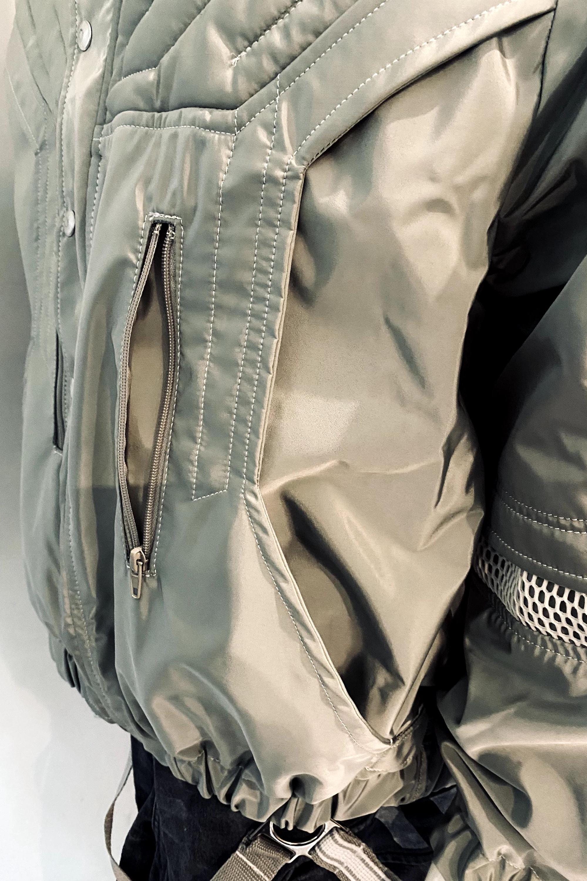 CYBERPUNK Jacket Modern Futuristic Sci-fi Custom Made - Ready to Order ...