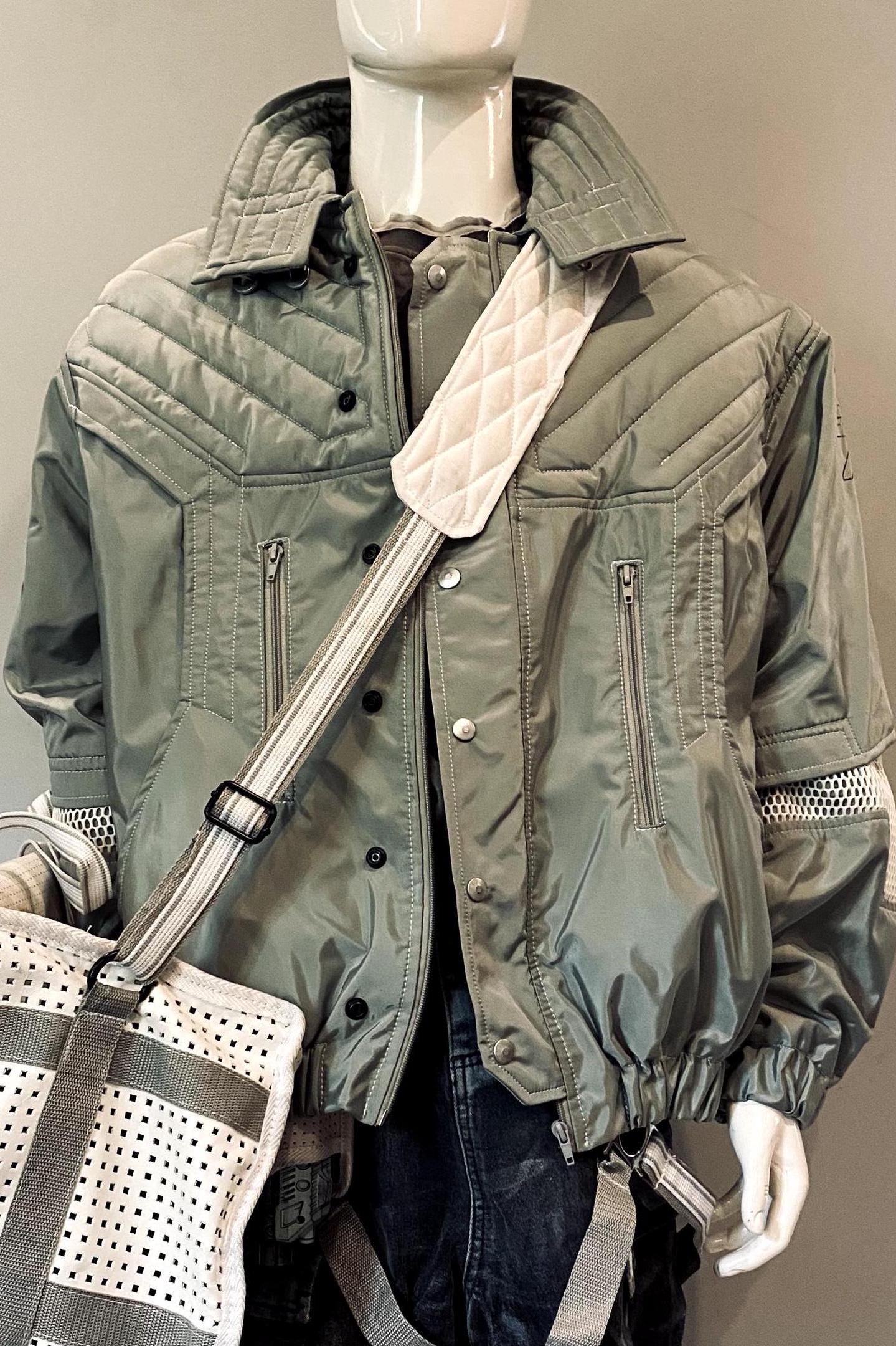 CYBERPUNK Jacket Modern Futuristic Sci-fi Custom Made - Ready to Order ...