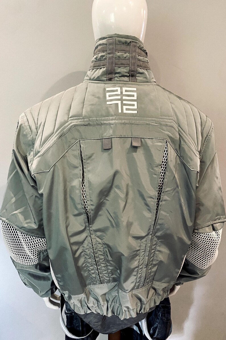 CYBERPUNK Jacket Modern Futuristic Sci-fi Custom Made - Ready to Order ...