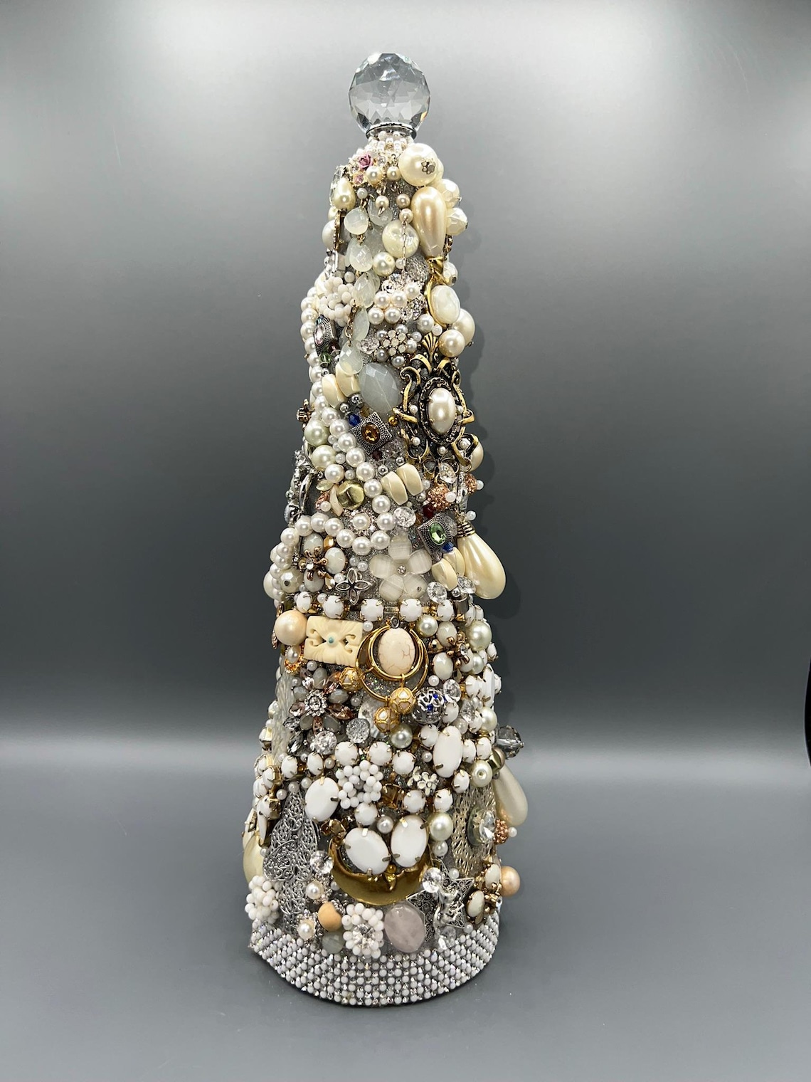 Jeweled Tree Pearls and Sparkle - Etsy