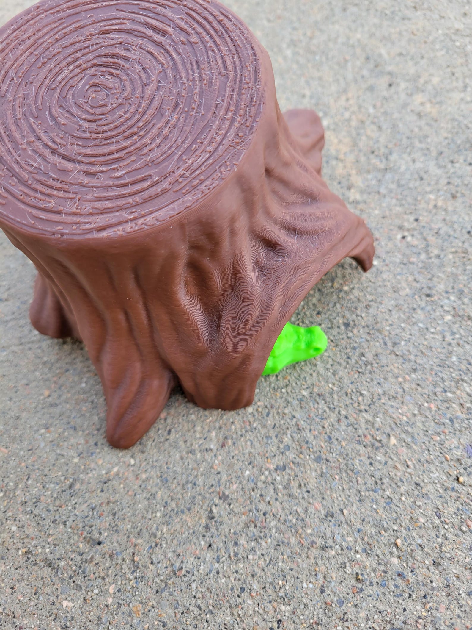 3D Printed Tree Stump Spider Hide – Realistic Reptile | Tarantula ...