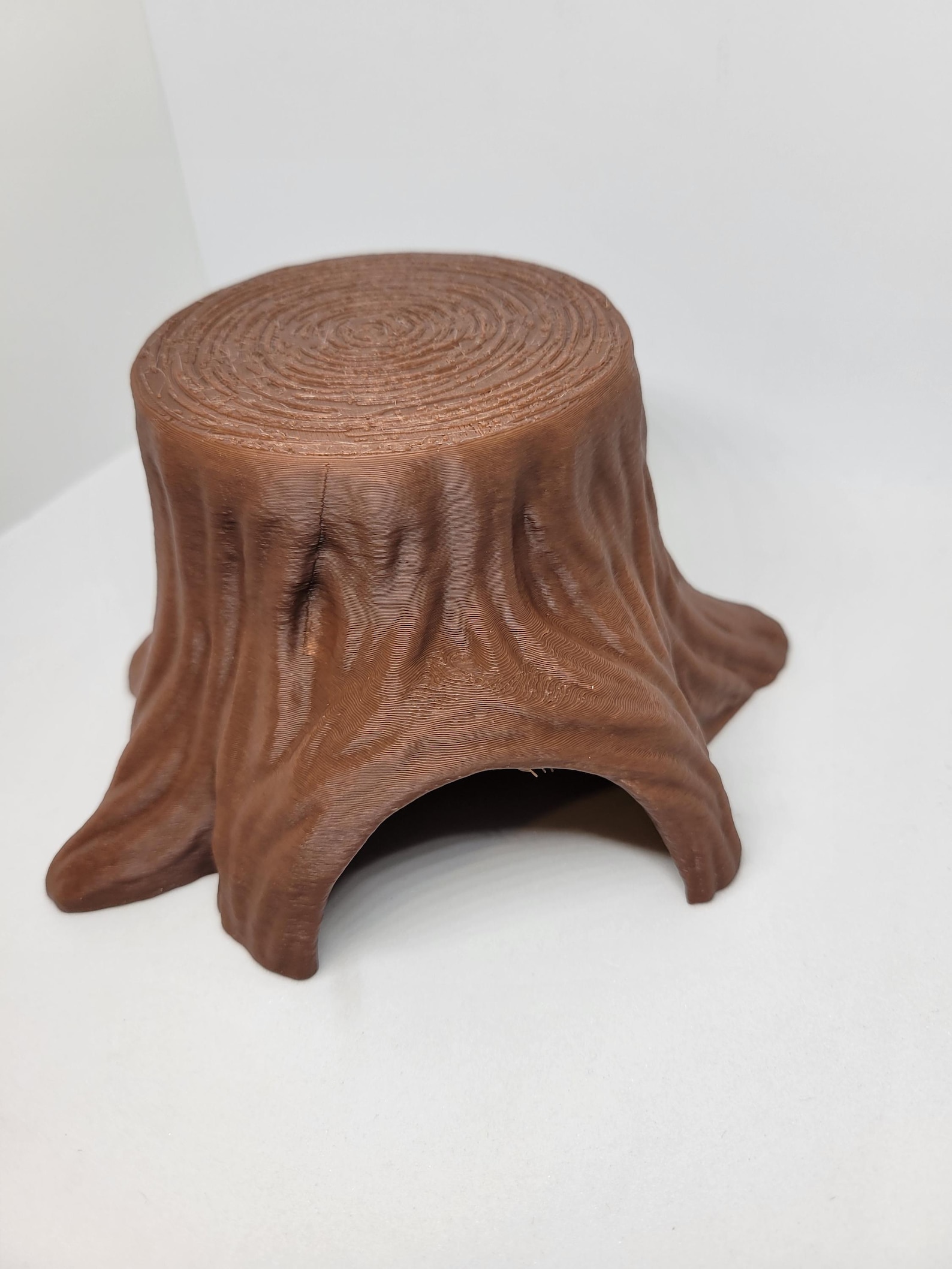 3D Printed Tree Stump Spider Hide – Realistic Reptile | Tarantula ...