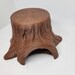 3D Printed Tree Stump Spider Hide – Realistic Reptile | Tarantula ...