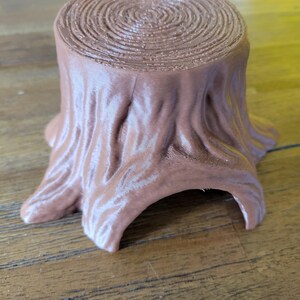 3D Printed Tree Stump Spider Hide – Realistic Reptile | Tarantula ...