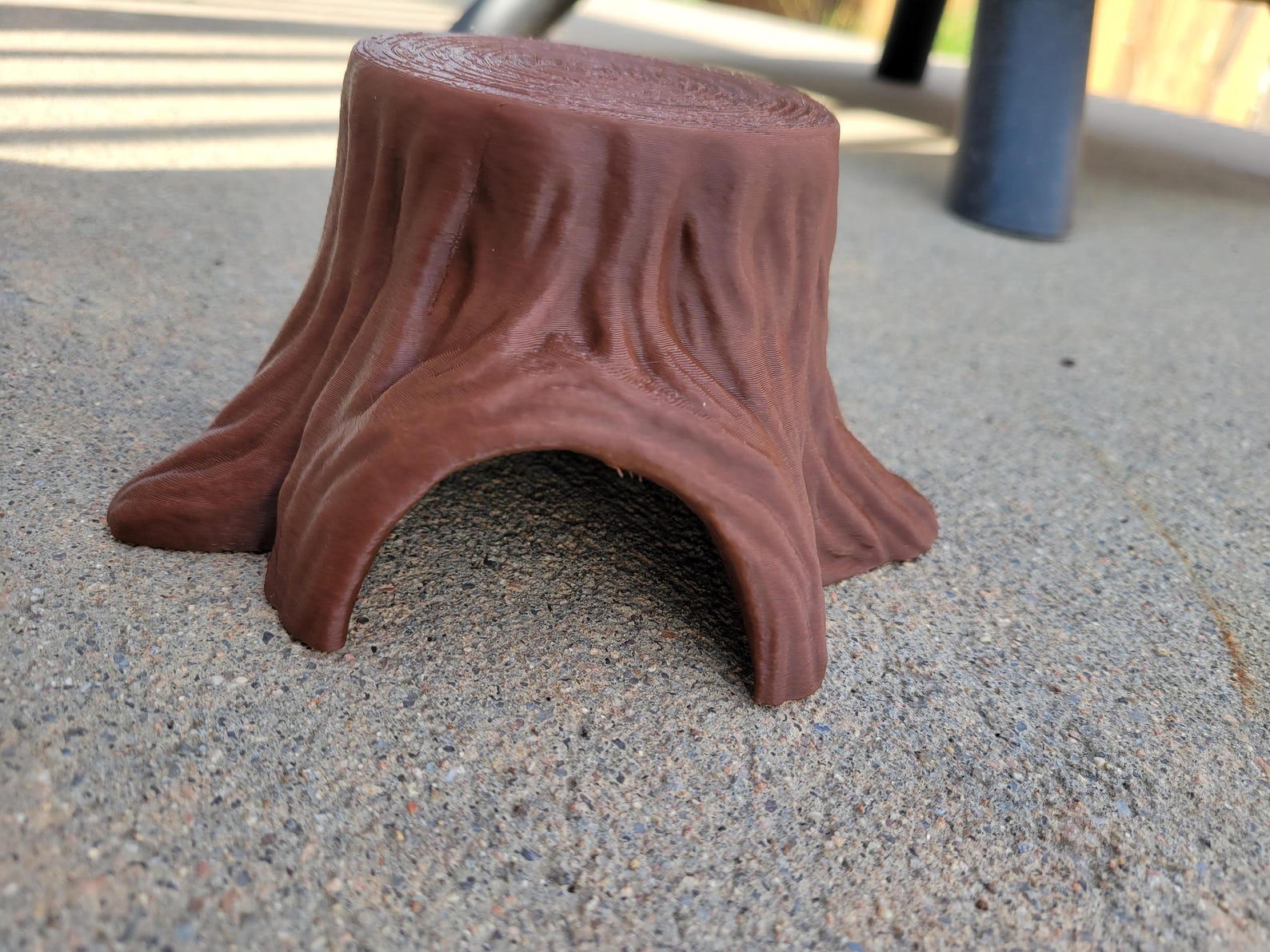 3D Printed Tree Stump Spider Hide – Realistic Reptile | Tarantula ...