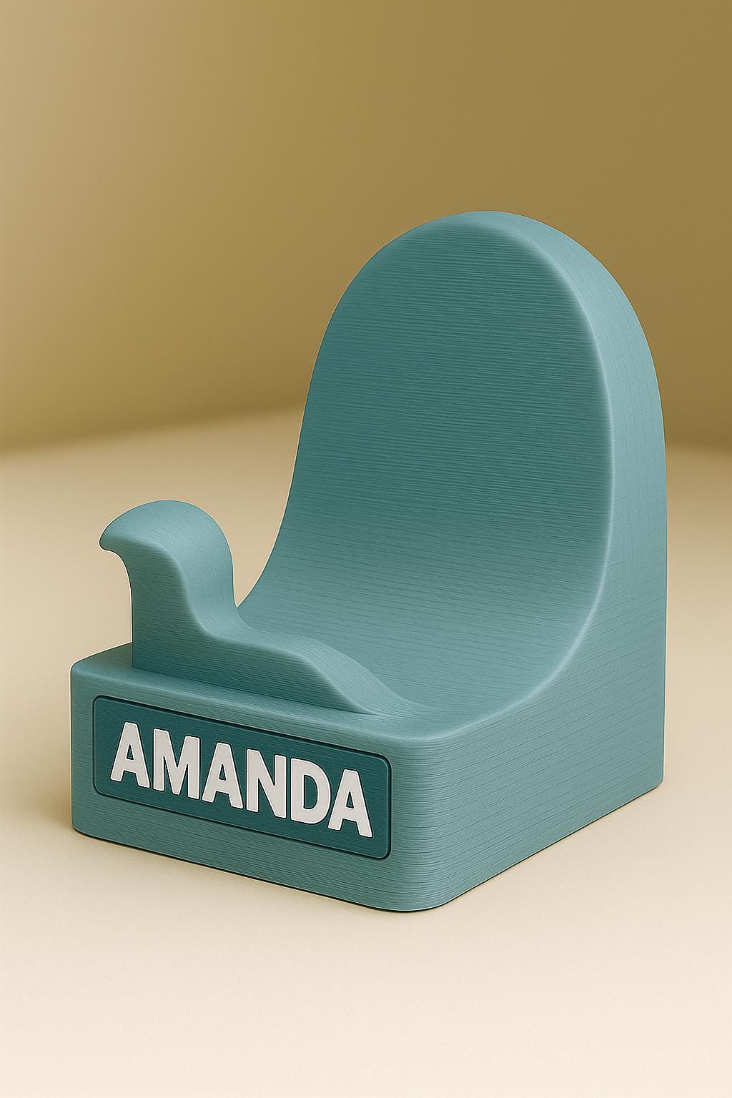 Japanese Wave Phone Holder | 3d-printed Desk Stand & Personalized Home ...