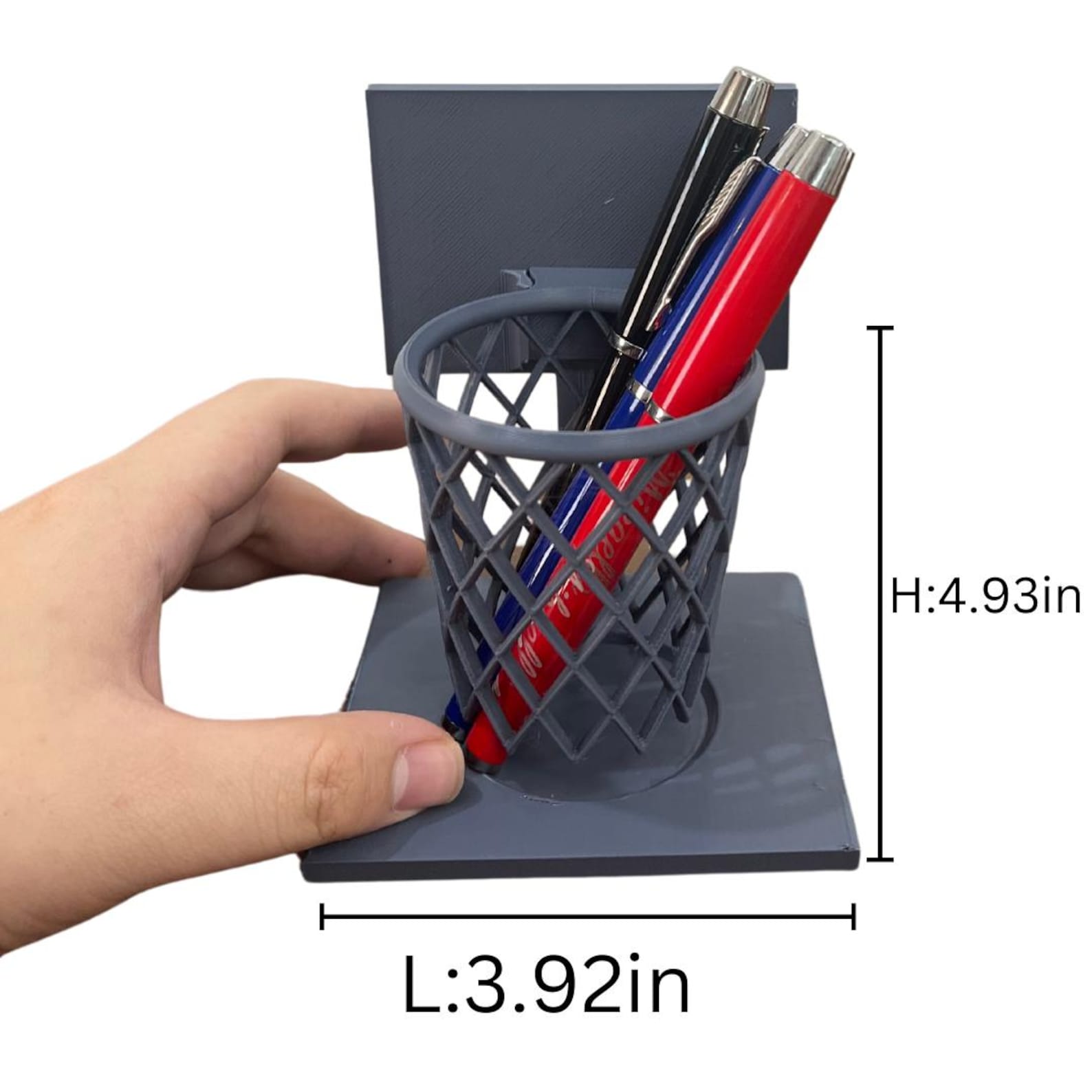 3D Printed Basketball Hoop Pen Holder | Unique Desk Organizer | Fun and ...