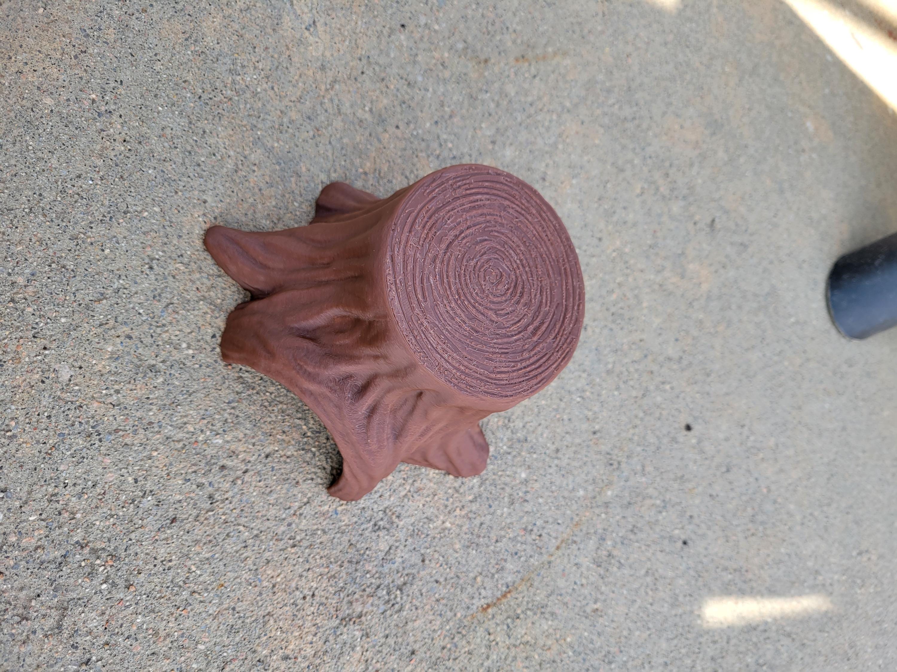 3D Printed Tree Stump Spider Hide – Realistic Reptile | Tarantula ...