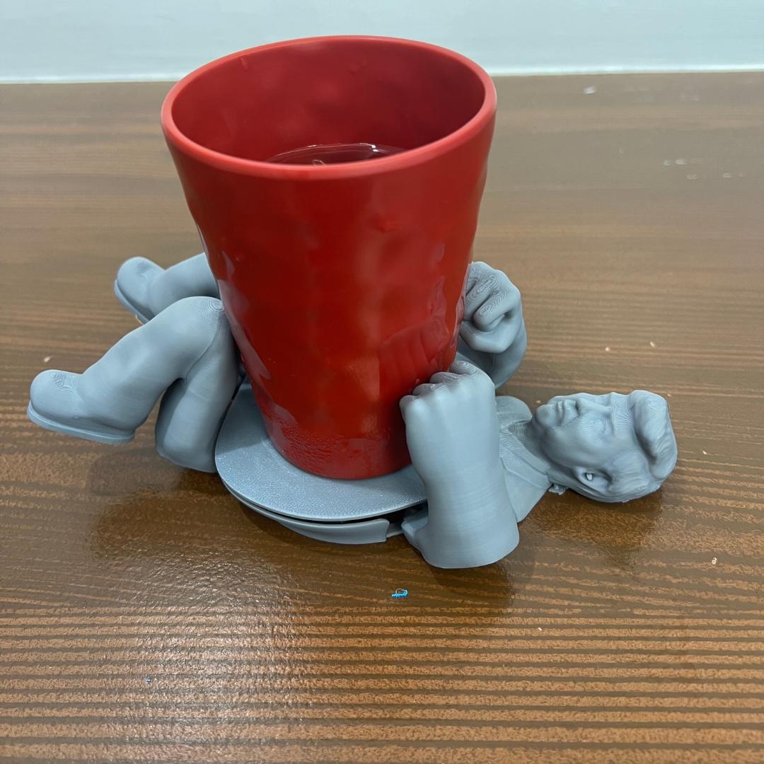 Unique Trump Coaster - Hugging Drink Holder | Funny Gift Idea | 3D ...
