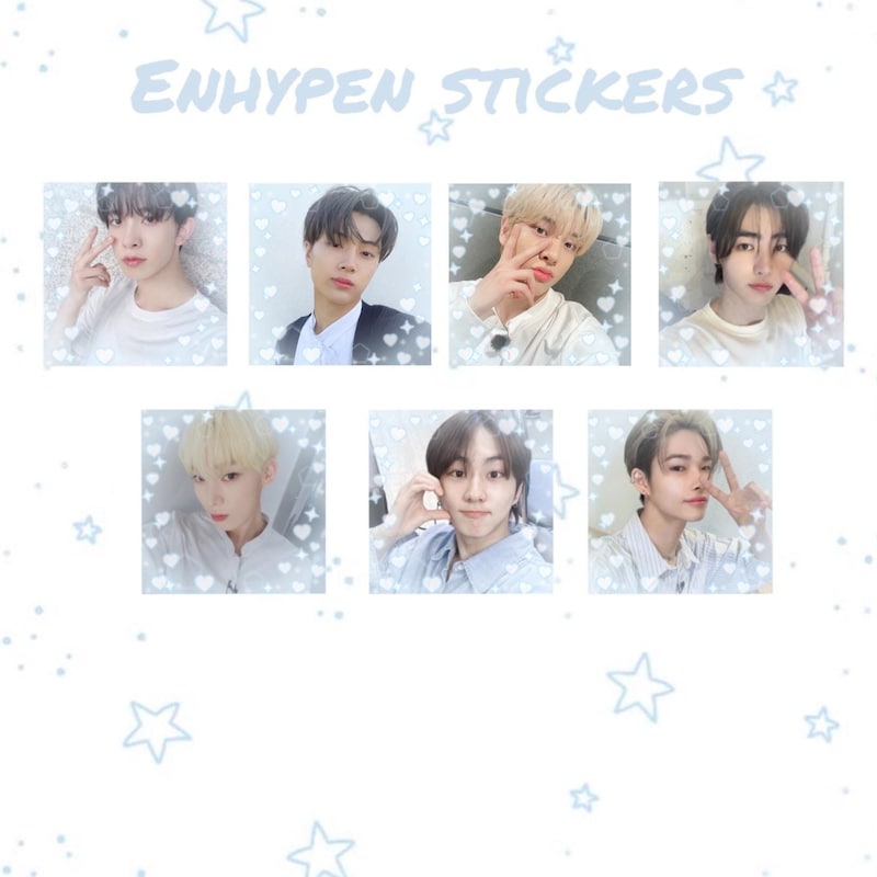 Enhypen Stickers - Etsy