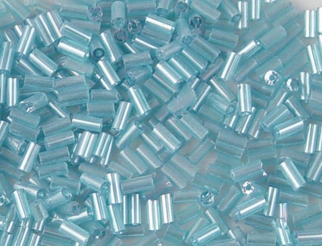 Bulk Glass Seed Bead Tube Round 120g Blue (approximately 2880 Beads ...