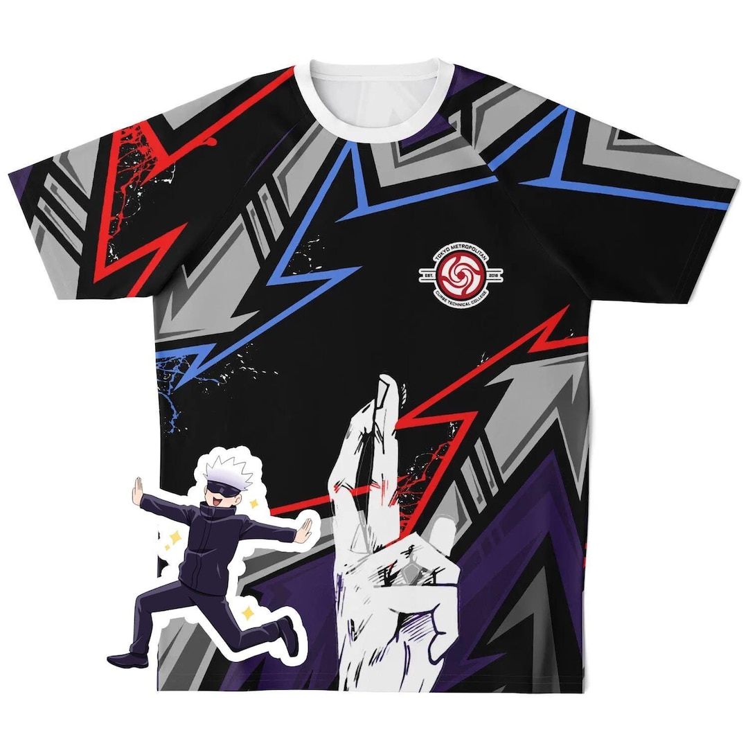 Sport Football Gojo JJK Shirt- Gojo Satoru Soccer Jersey - Etsy