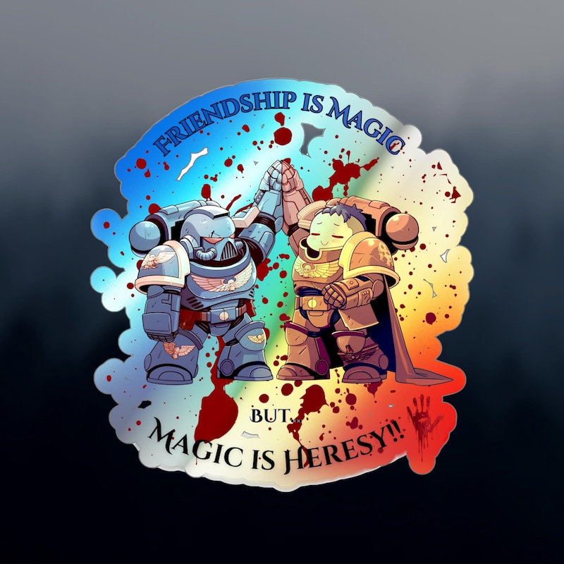 Friendship is Magic but Magic is Heresy - Etsy