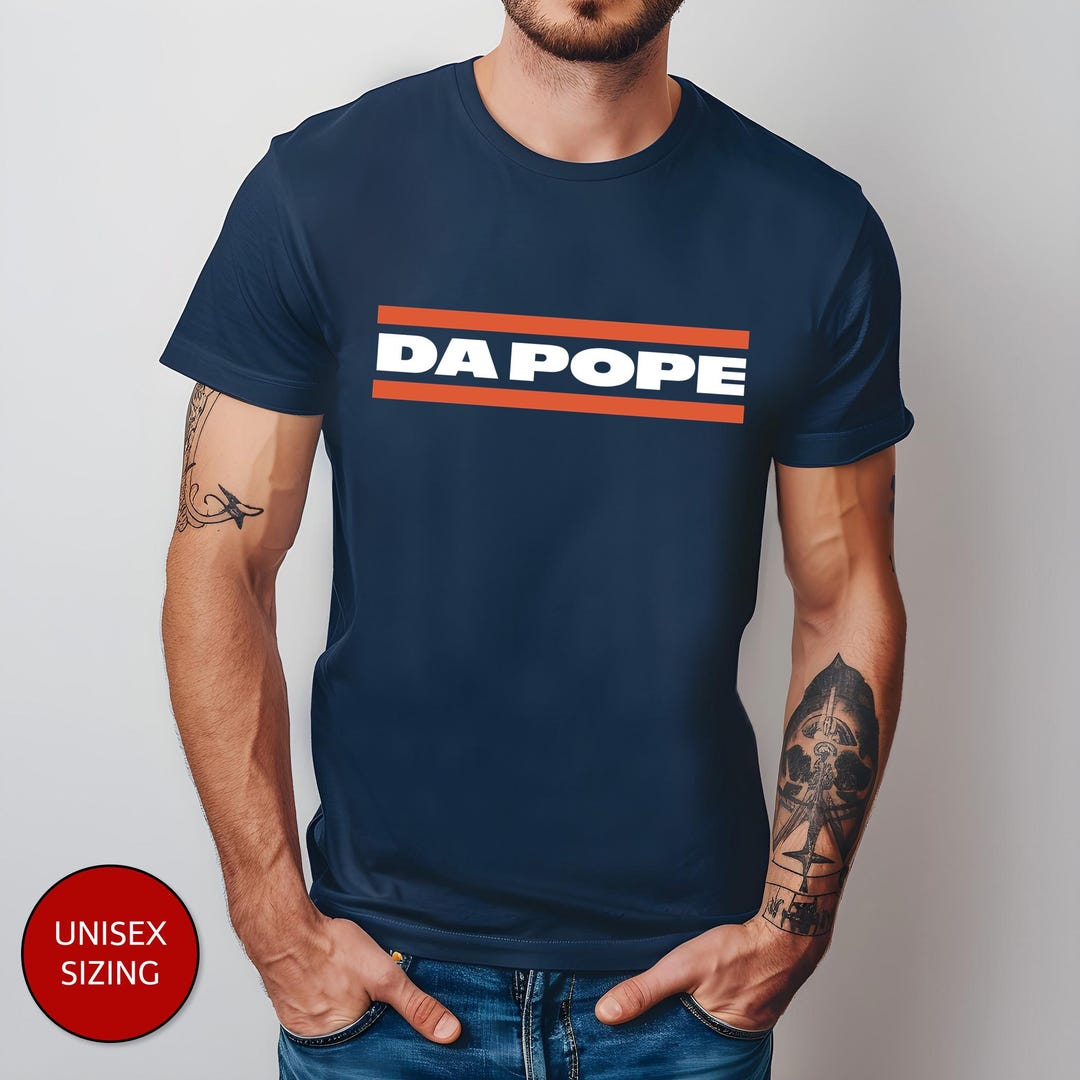 Da Pope Unisex T-shirt, Pope Robert Prevost Shirt,religious Tee,pope ...
