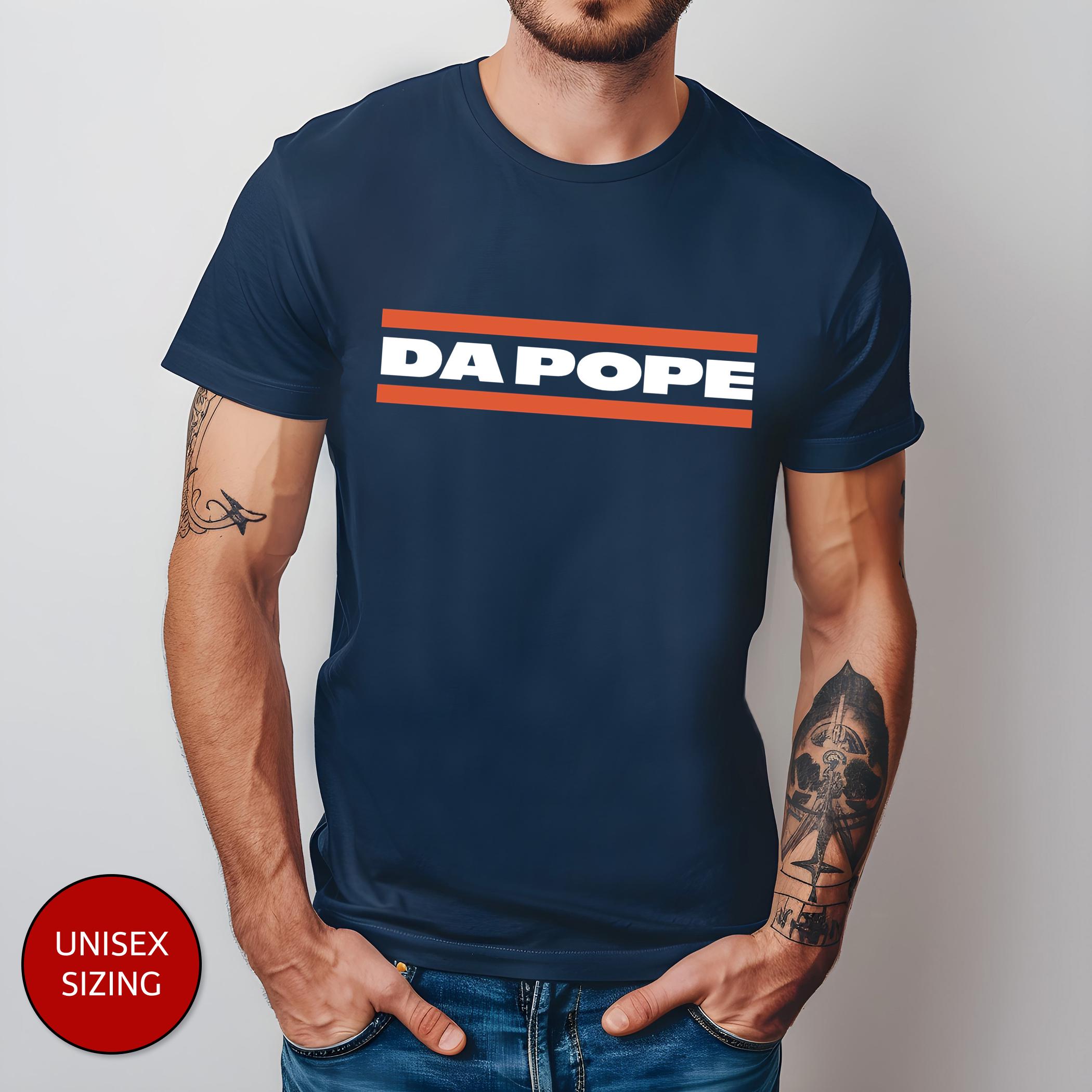 Da Pope Unisex T-shirt, Pope Robert Prevost Shirt,religious Tee,pope ...