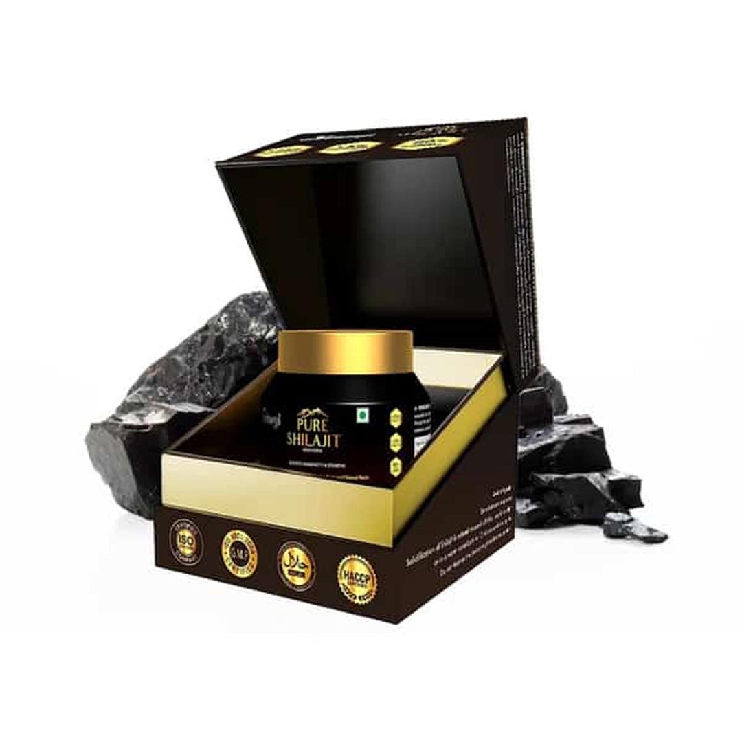 Pure Shilajit Resin Organic Himalayan Resin for Energy, Detox ...