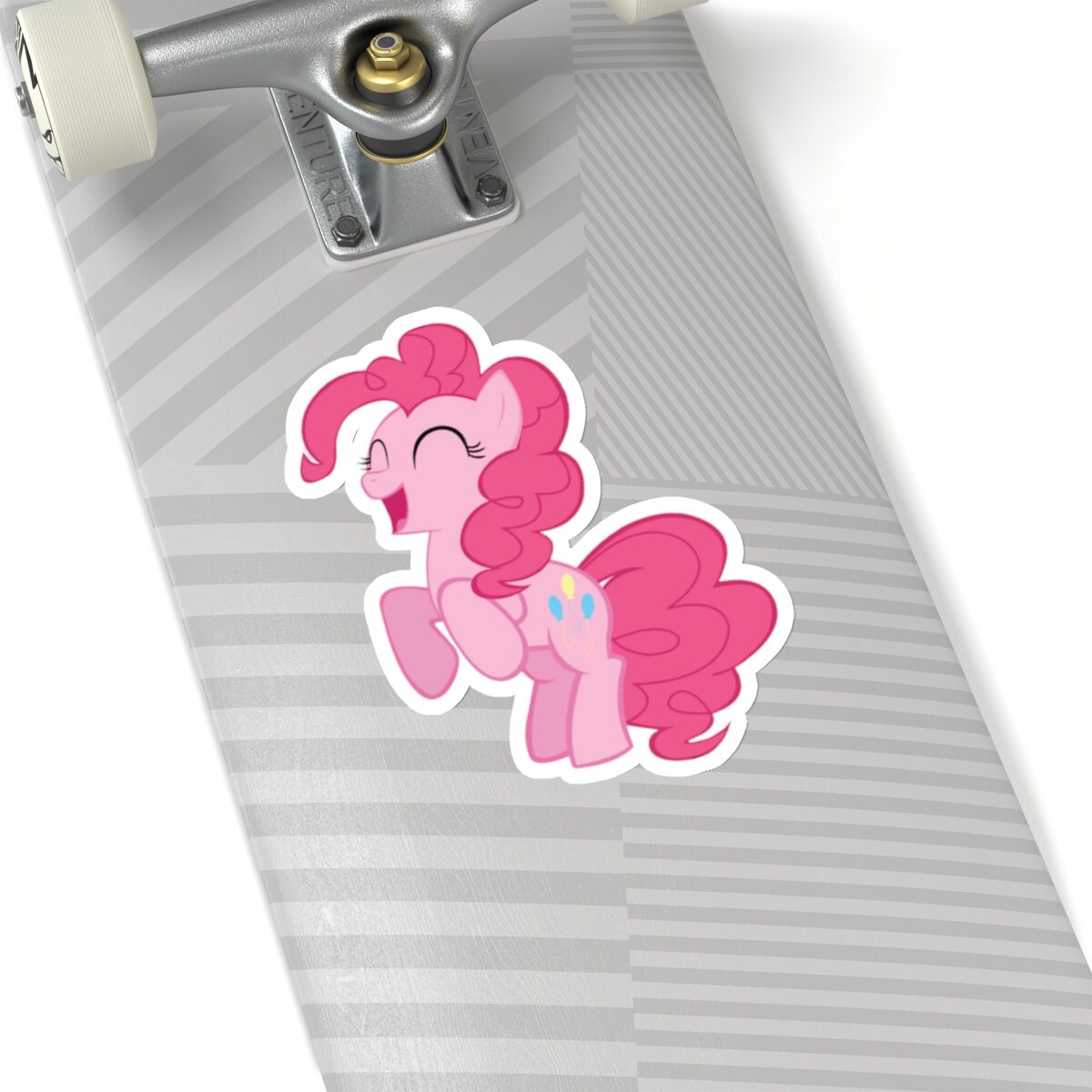 Pinkie Pie Sticker Assorted Sizes, Transparent or White Vinyl, Adorable ...
