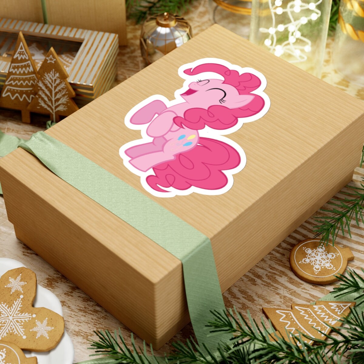 Pinkie Pie Sticker Assorted Sizes, Transparent or White Vinyl, Adorable ...