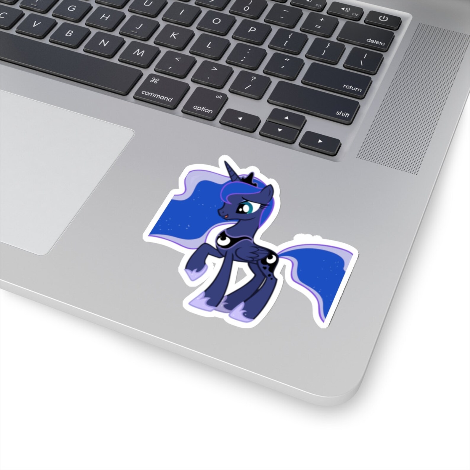 Princess Luna Sticker Assorted Sizes, Transparent or White Vinyl ...