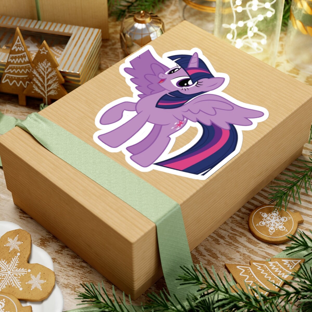 Twilight Sparkle Sticker Assorted Sizes, Transparent or White Vinyl ...