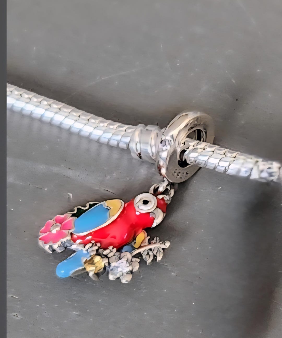 Bird Charm, Birds/parrot Charm, Colorful Birds Charm, Bracelet Charm ...