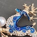 Christmas Brooch, Christmas Reindeer Lapel Pin, Reindeer Brooch ...