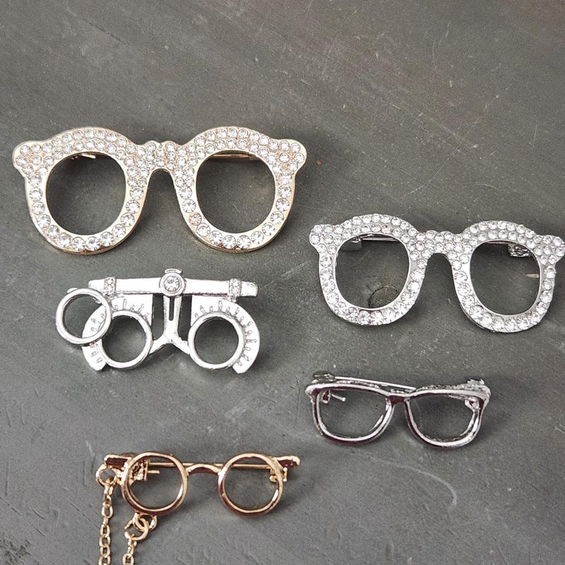 Eye Glasses Buttons - Etsy