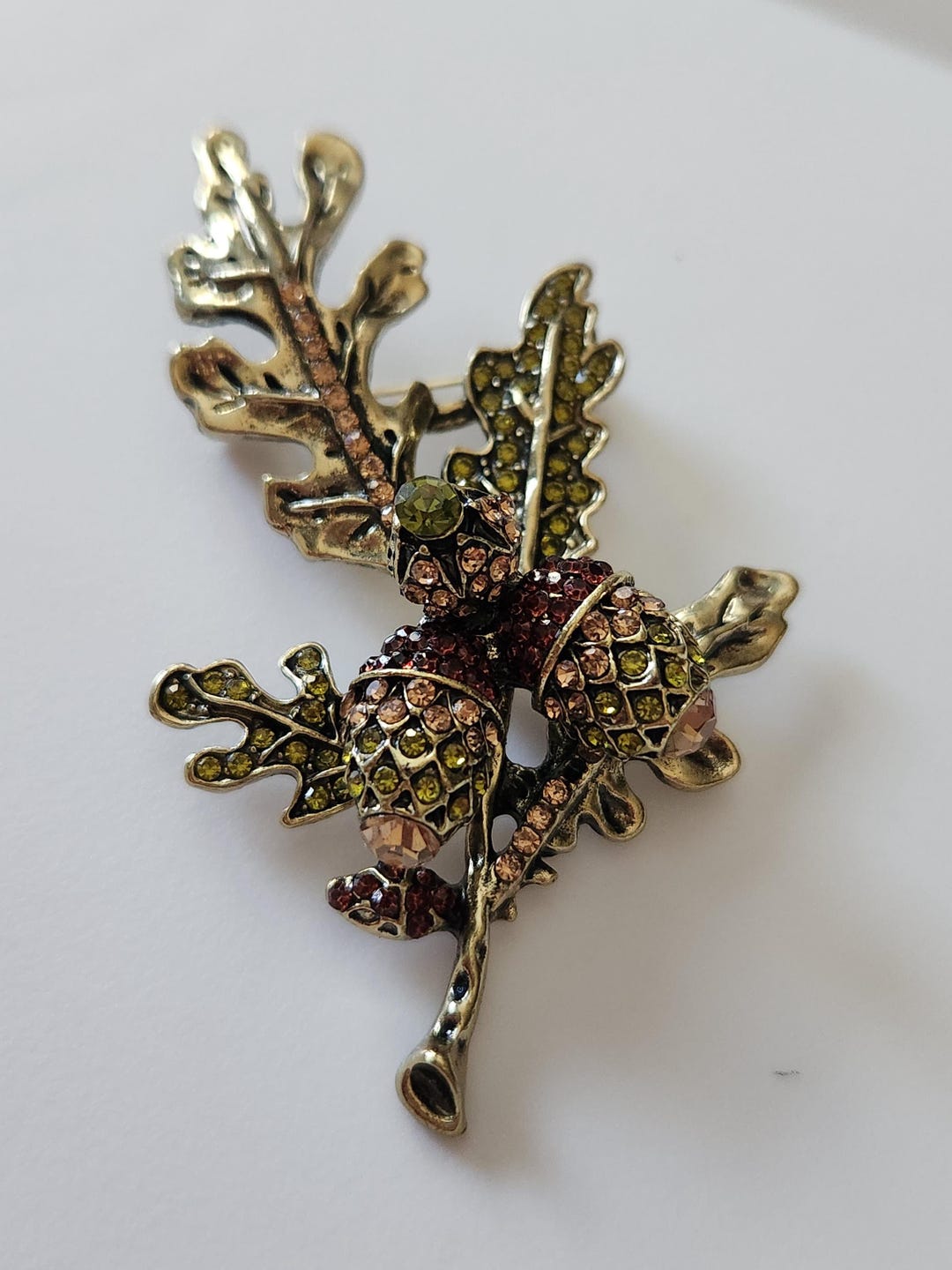 Fall Leaves Brooch, Fall Lapel Pin, Brooch, Fall Brooch, Autumn Leaves ...