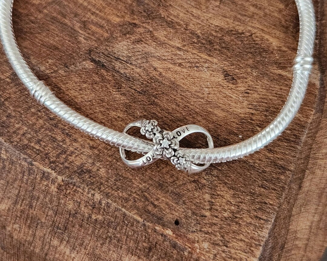 Infinity Loop Charm, Infinite Love Bracelet Charm, Eternal Love Charm ...