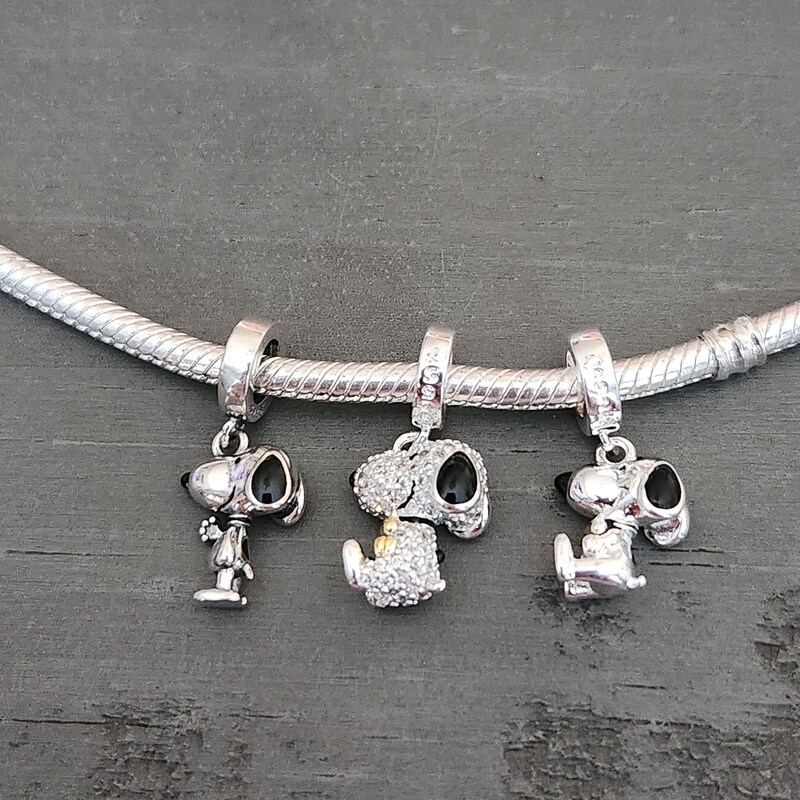 Snoopy Pandora Charm - Etsy