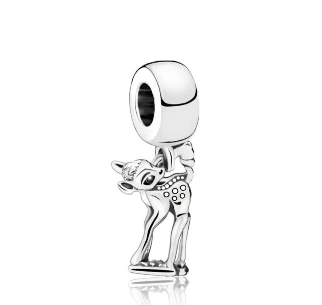 Pandora Bambi Charm, Disney's Bambi, Sterling Silver Bambi, Pandora ...