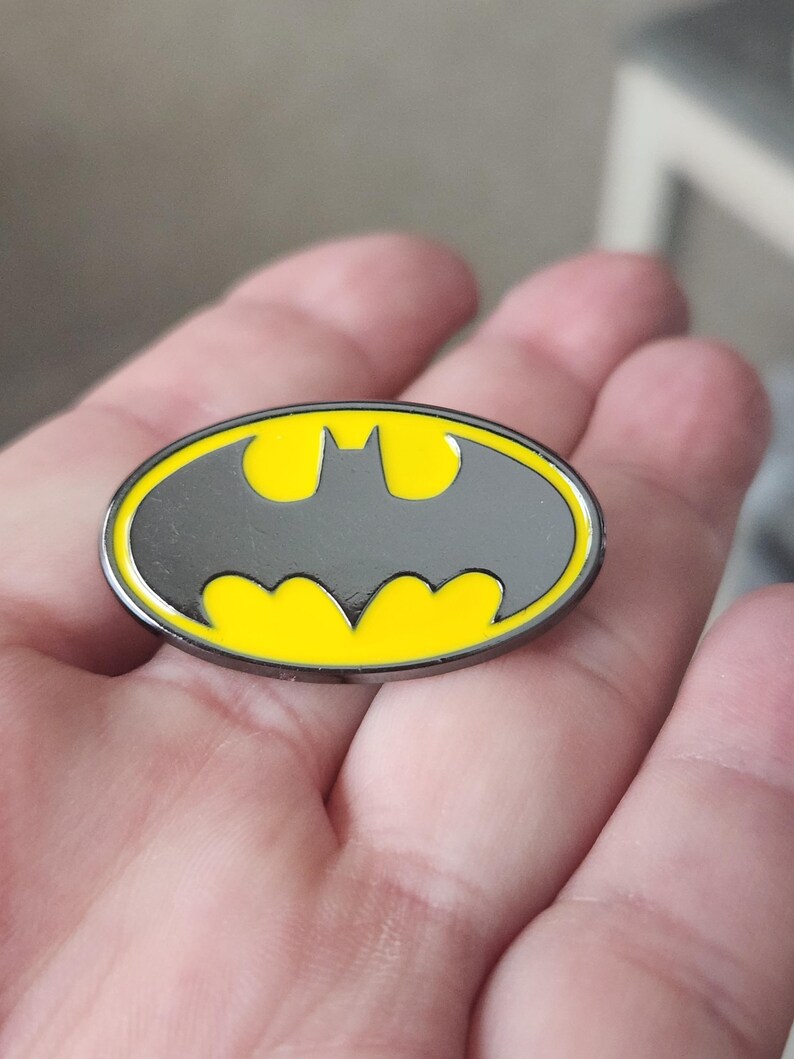 Comic Action Hero, Enamel Novelty Pin, Action Hero Lapel Pin, Gift (set ...