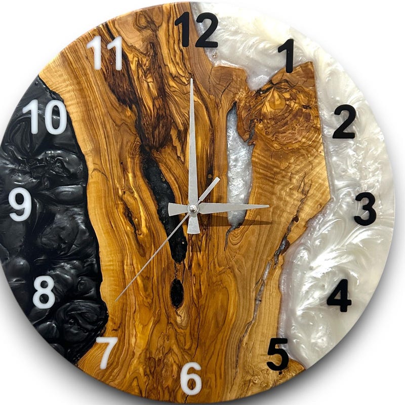 Clocks Wall Wood Rectangle - Etsy