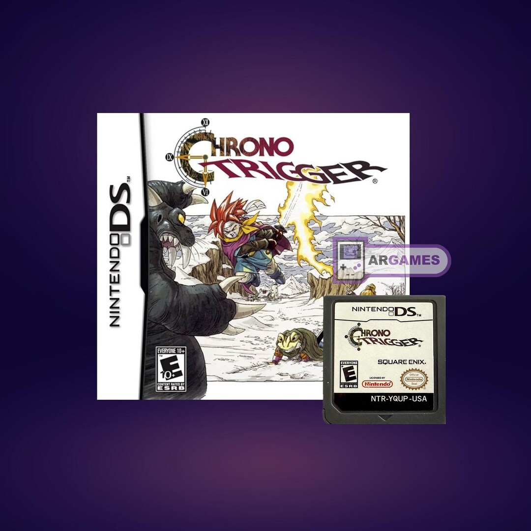 NDS Game - Chrono Trigger Cartridge for Nintendo DS in 2 Languages English and French. Full DS ...