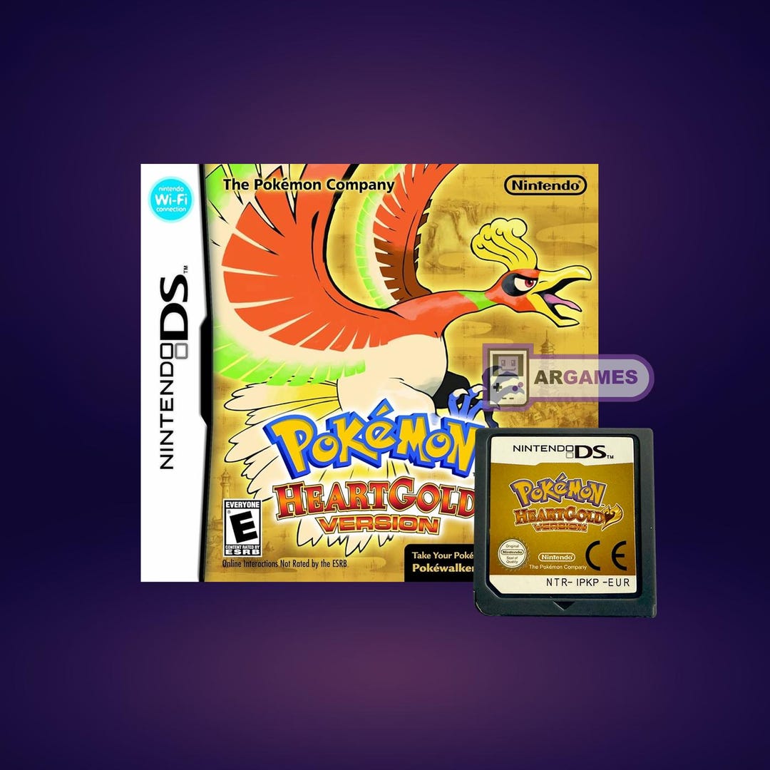 NDS Game - Pokemon Heartgold Version Cartridge for Nintendo DS in ...