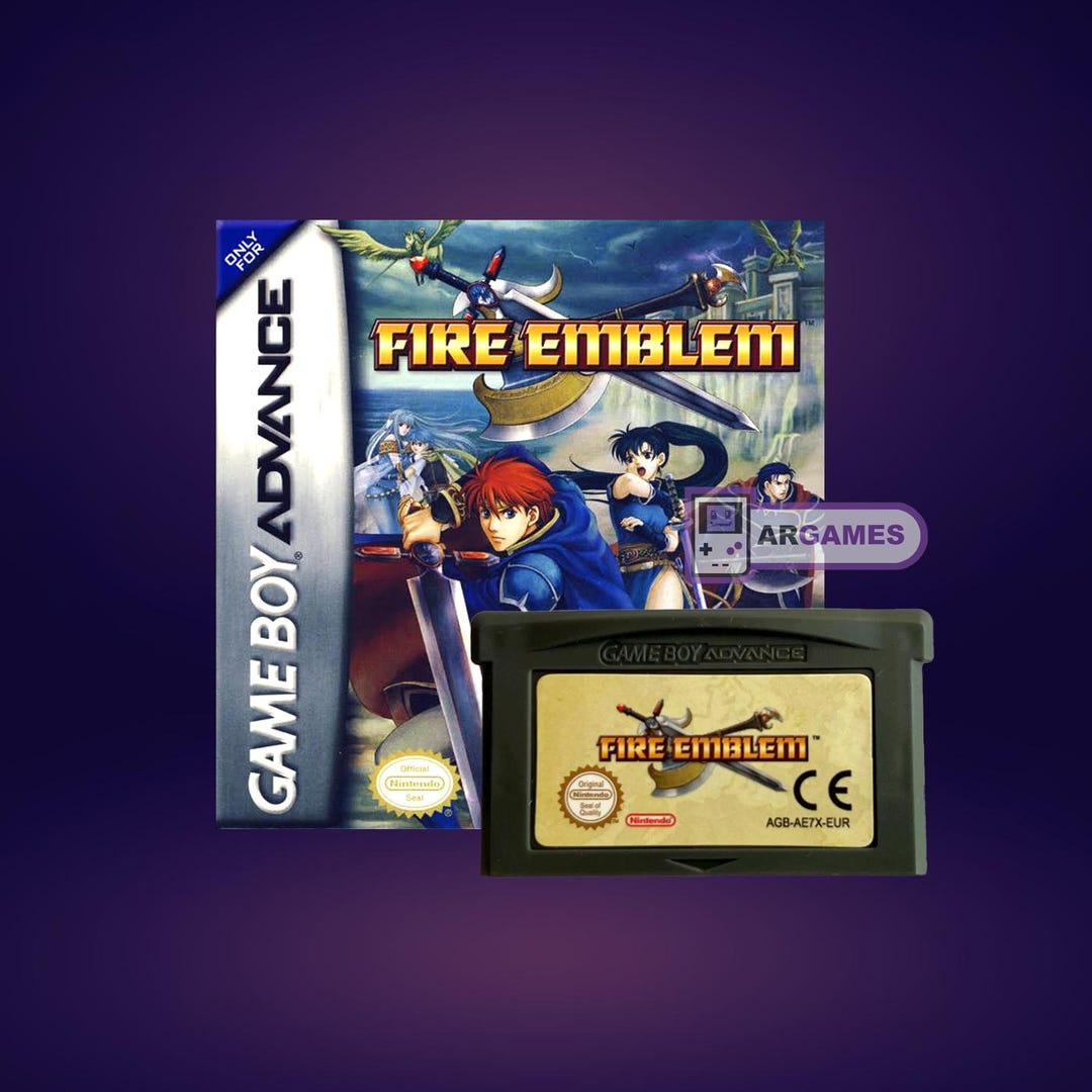 GBA Game Fire Emblem Cartridge for Gameboy Advance in 3 Languages ...