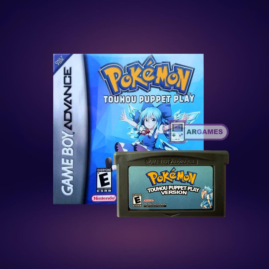 GBA Custom Game Pokemon Touhou Puppet Play Version Cartridge Repo for ...