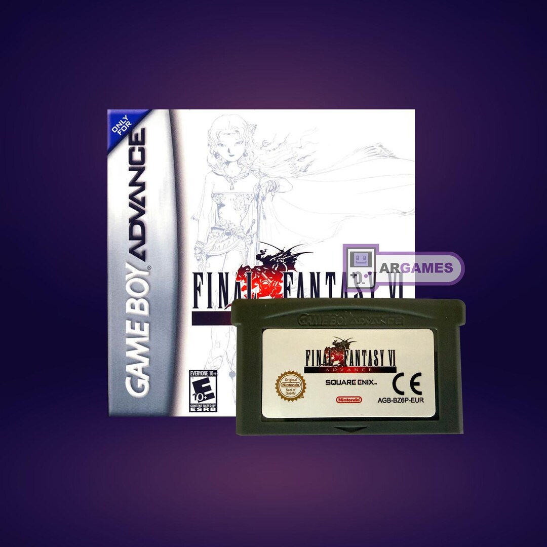GBA Game - Final Fantasy VI 6 Advance Cartridge for Gameboy Advance in ...