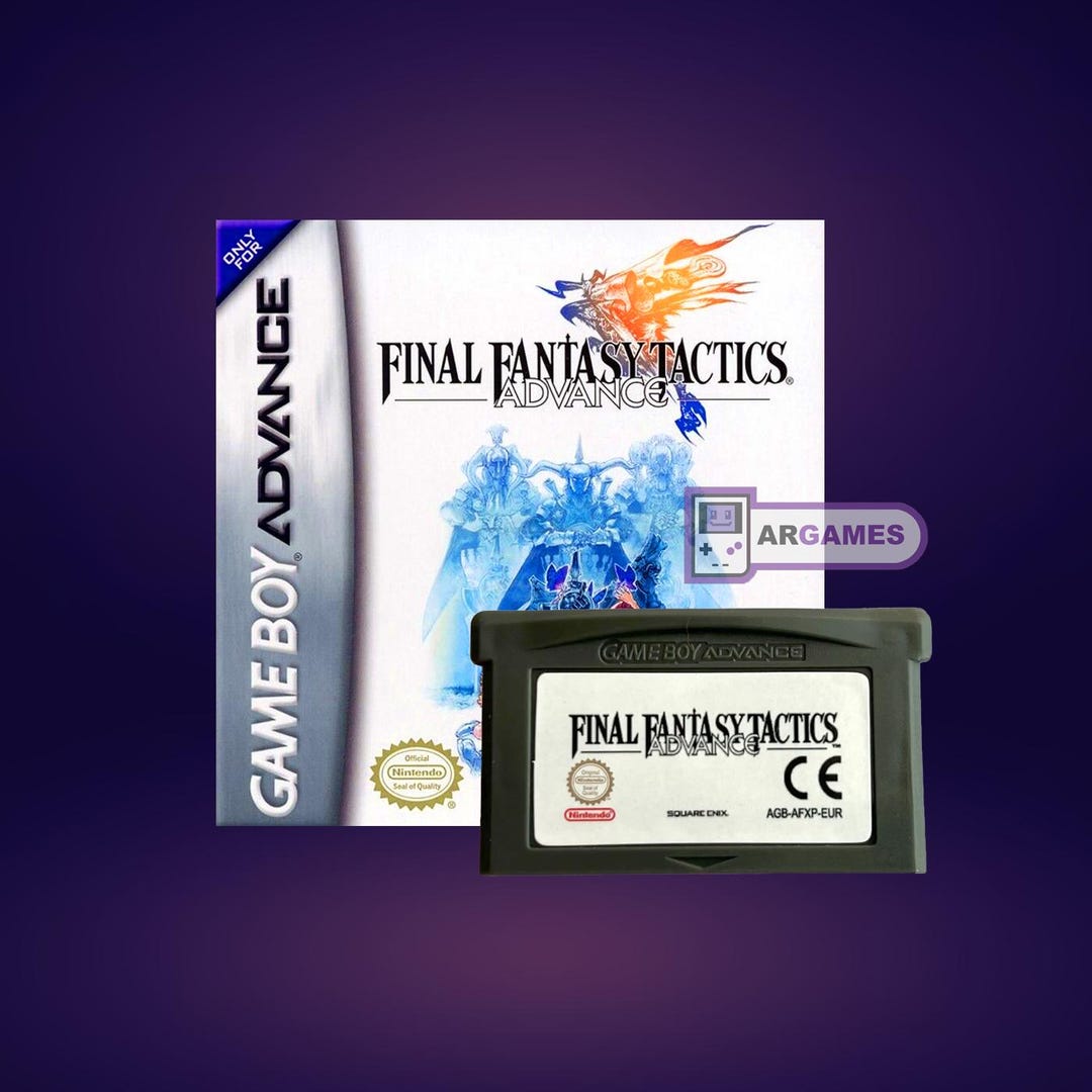 GBA Game - Final Fantasy Tactics Advance Cartridge for Gameboy Advance ...